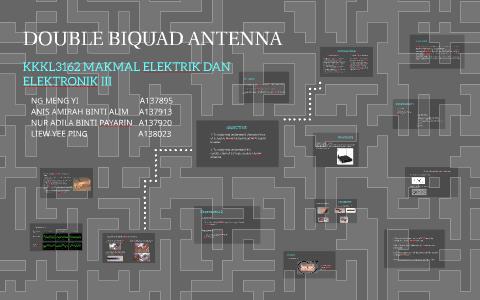 DOUBLE BIQUAD ANTENNA by Adila Payarin on Prezi