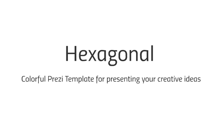 Hexagonal Prezi Template By Prezi Templates By Prezibase On Prezi