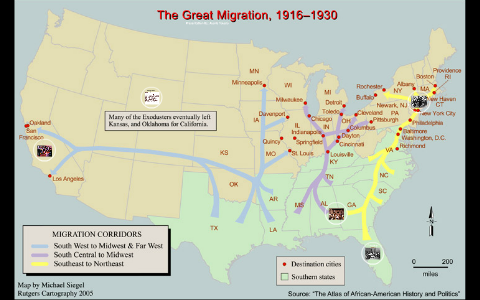 The Great Migration by: Alexis Toledo by Lillian Degel on Prezi