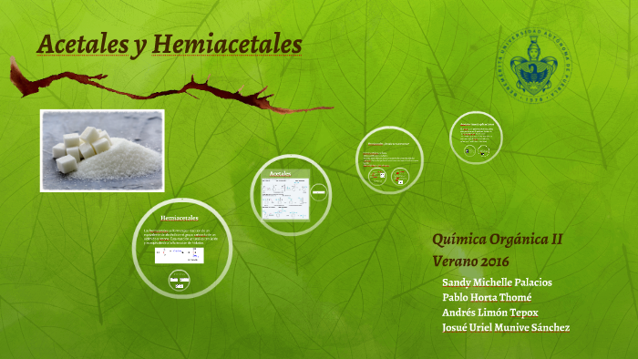 Acetales y Hemiacetales by Josué Uriel on Prezi