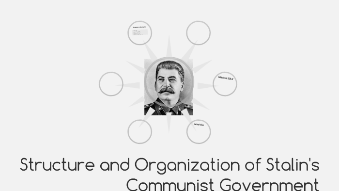 Structure and Organization of Stalin's Government: Communism by Edralyn ...