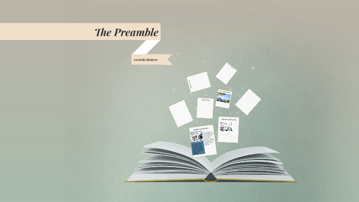 Preamble Poster Project. by Gerardo Romero on Prezi