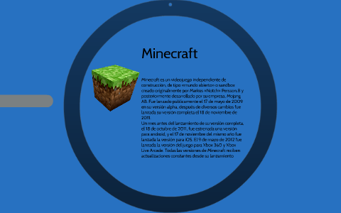 Minecraft presentacion todo explicado by Miguel perez on Prezi