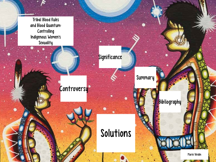 Tribal Blood Rules and Blood Quantum: Controlling Indigenous Women's ...