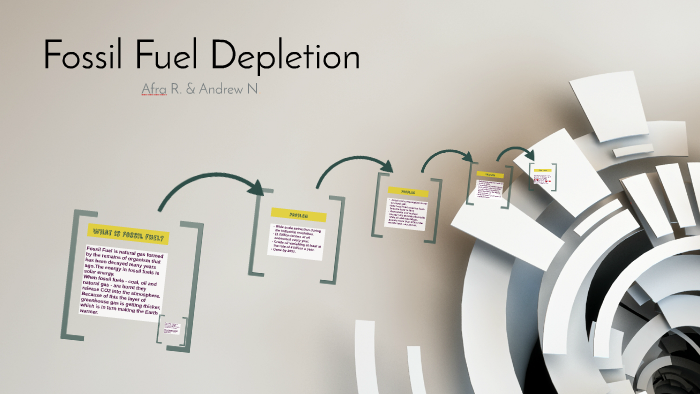 Fossil Fuel Depletion by Afra Rose on Prezi