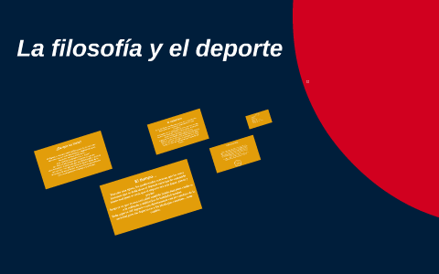 La filosofía y el deporte by on Prezi