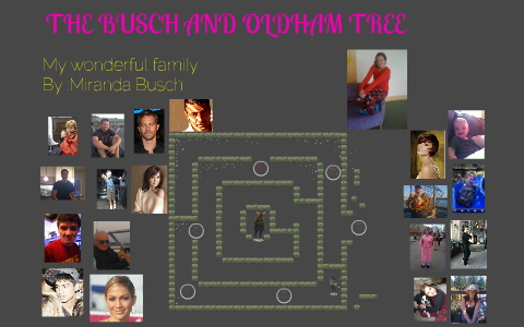 The Busch and oldham family tree by Miranda Busch