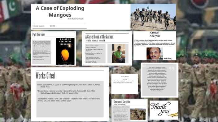 A Case of Exploding Mangoes Review by Qamar Majeed on Prezi