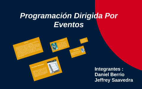 Programación Dirigida Por Eventos by on Prezi