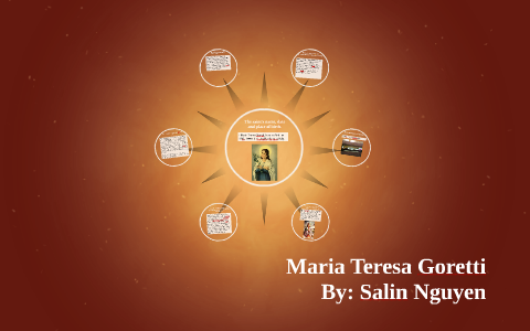 Maria Teresa Goretti by Salin Nguyen on Prezi