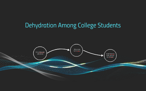 Dehydration Among College Students by Emily Makadok on Prezi