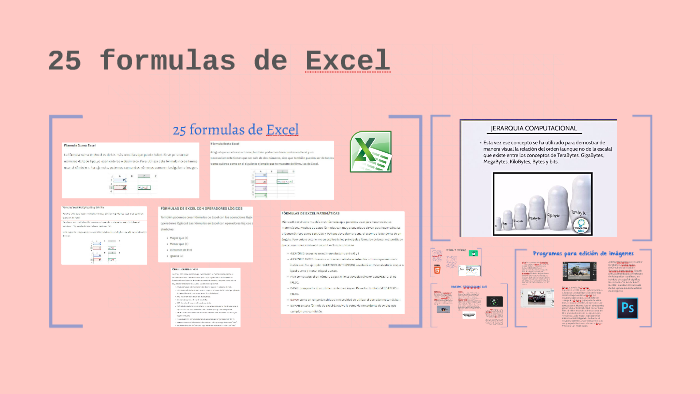 25 formulas de Excel by David Gomez on Prezi