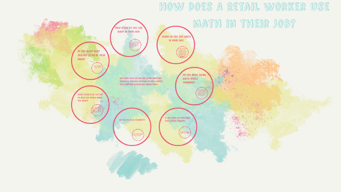 How Does A Retail Worker Use math in their job? by stephanie ...