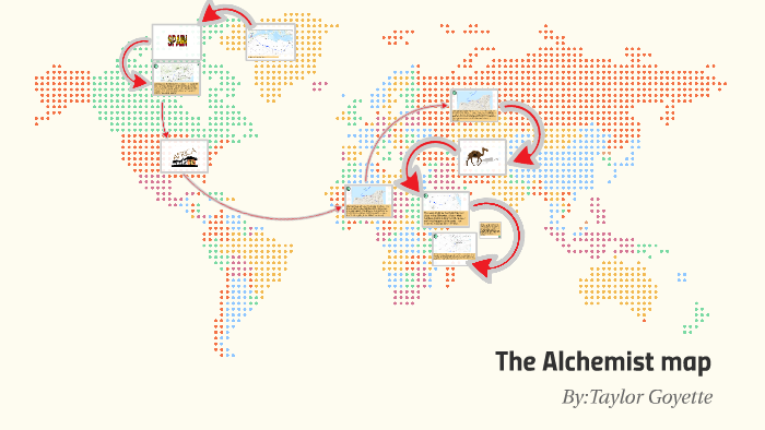 The Alchemist map by Taylor goyette on Prezi
