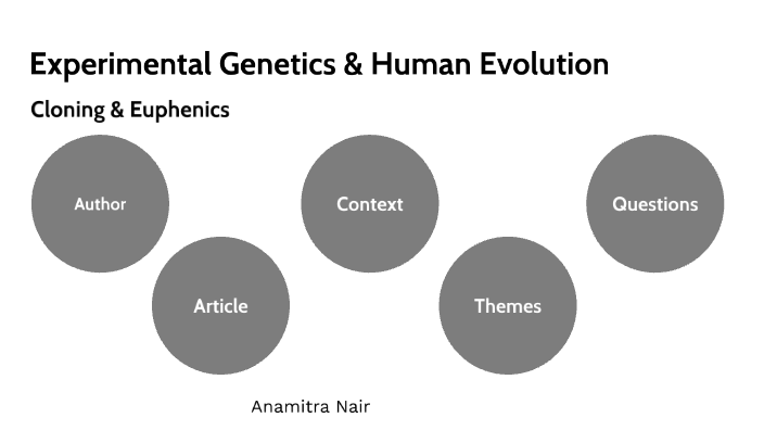 1- Eugenics & Euphenics MH presentation 2020 by Anamitra Nair on Prezi