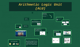 Arithmetic Logic Unit In Cpu
