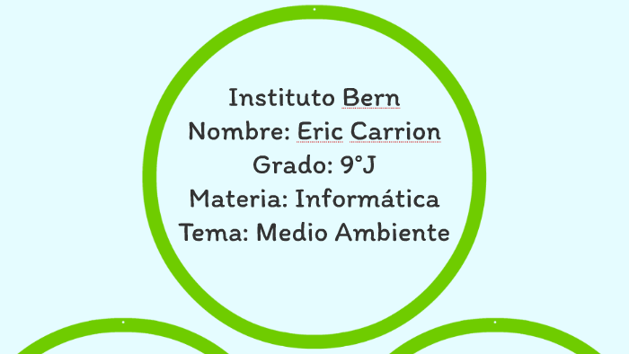 Instituto Bern by Eric s. carrion on Prezi