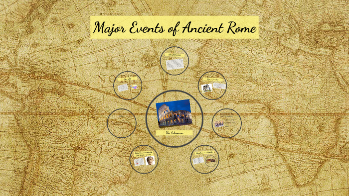 Major Events of Ancient Rome by Xavier DeVore on Prezi