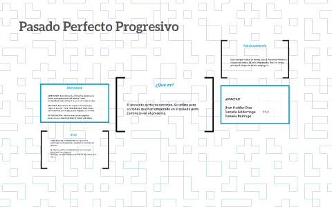 Pasado Perfecto Progresivo by Daniela Saldarriaga on Prezi