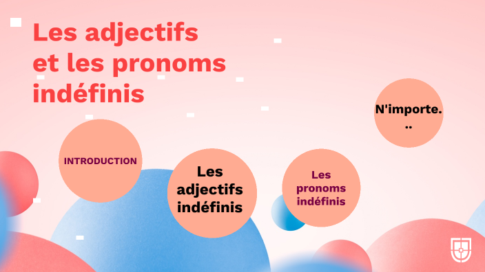 Les adjectifs et pronoms indéfinis by Laura Tosi on Prezi
