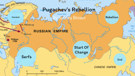 Catherine The Great Of Russia Map