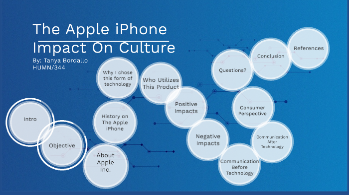 The Apple iPhone - Impact On Culture by Tanya Bordallo on Prezi