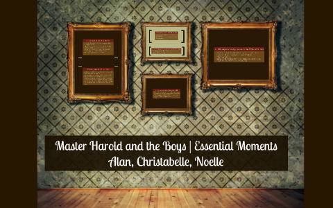 Master Harold and the Boys | Essential Moments by Christabelle Tan on Prezi