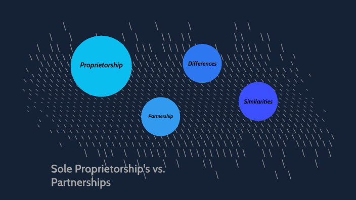 Sole Proprietorships vs. Partnerships by josh wilby on Prezi