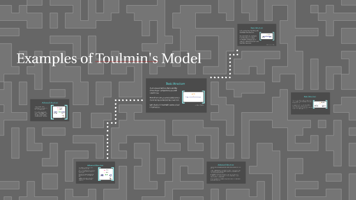 Examples of Toulmin's Model by on Prezi