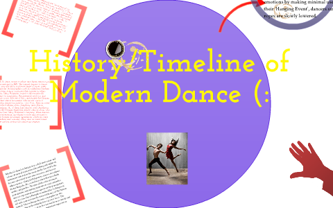 History/Timeline of Modern Dance by Maria Ardila on Prezi