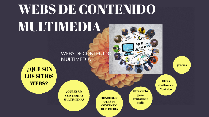 WEBS DE CONTENIDO MULTIMEDIA by Rosalia Estrada