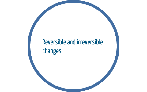 Dino reversible/irreversable changes by 6 Blue Class on Prezi