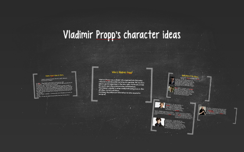Vladimir Propp's character ideas by Ellie Parker on Prezi