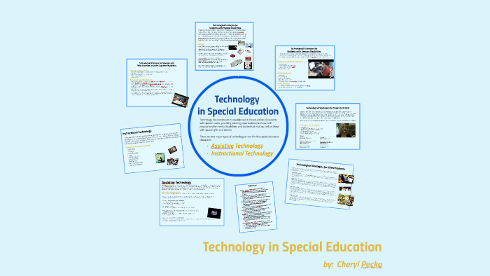Technology in Special Education by Cheryl Pecka on Prezi
