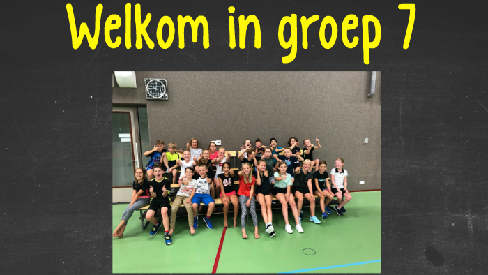 Welkom in groep 7 by Marlou Welleman on Prezi
