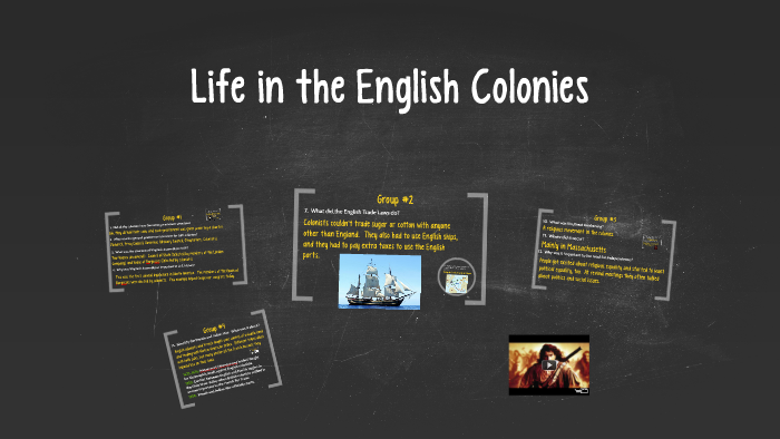 Life in the English Colonies by Julie Oosterink on Prezi