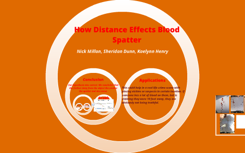 How Distance Effects Blood Spatter by Nick Millan on Prezi
