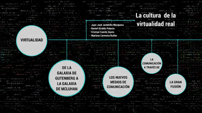 La cultura de la virtualidad real by Mariana C.B on Prezi