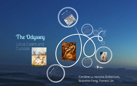 The Odyssey - Lotus Eaters and Cyclops by Caroline Li