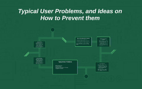 Typical User Problems, and Ideas on How to Prevent them by Jessica Boyd ...