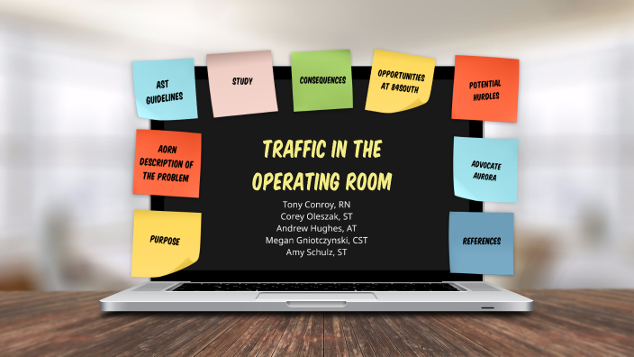 Traffic in the Operating Room by Anthony Conroy on Prezi