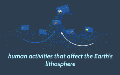 human activities that affect the Earth's lithosphere by keivon harrell ...