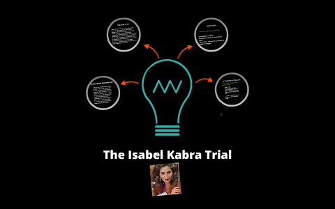 The Isabel Kabra Trial by Ty Temple