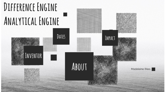 Difference Engine/ Analytical Engine by Madeleine Biles on Prezi