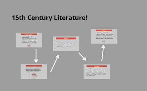 15th Century Literature! by Esteban Puente