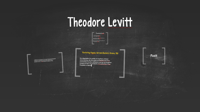 Theodore Levitt by Elisa Schubert on Prezi
