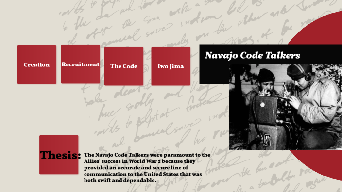 Navajo Code Talkers Exhibit Mockup by Jemay Leow on Prezi