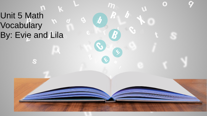 Unit 5 Math Vocabulary by Evelyn Bick on Prezi