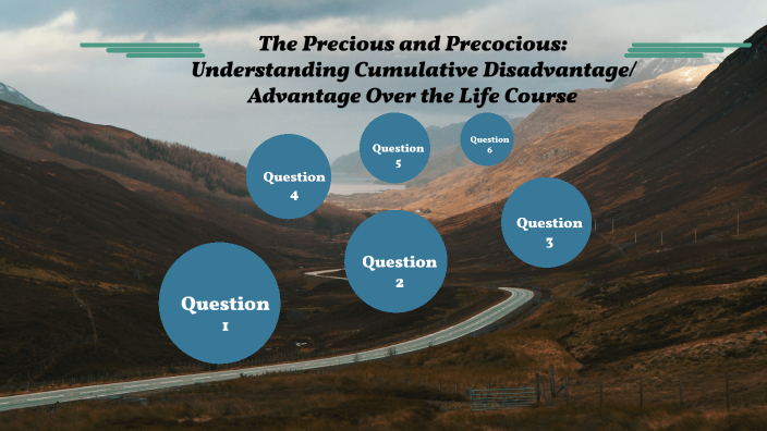 The Precious and Precocious: Understanding Cumulative Disadvantage and ...