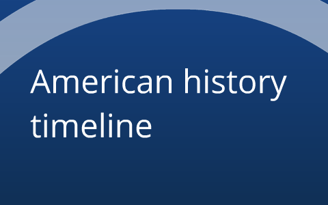 American History timelines by Alec Reynolds on Prezi